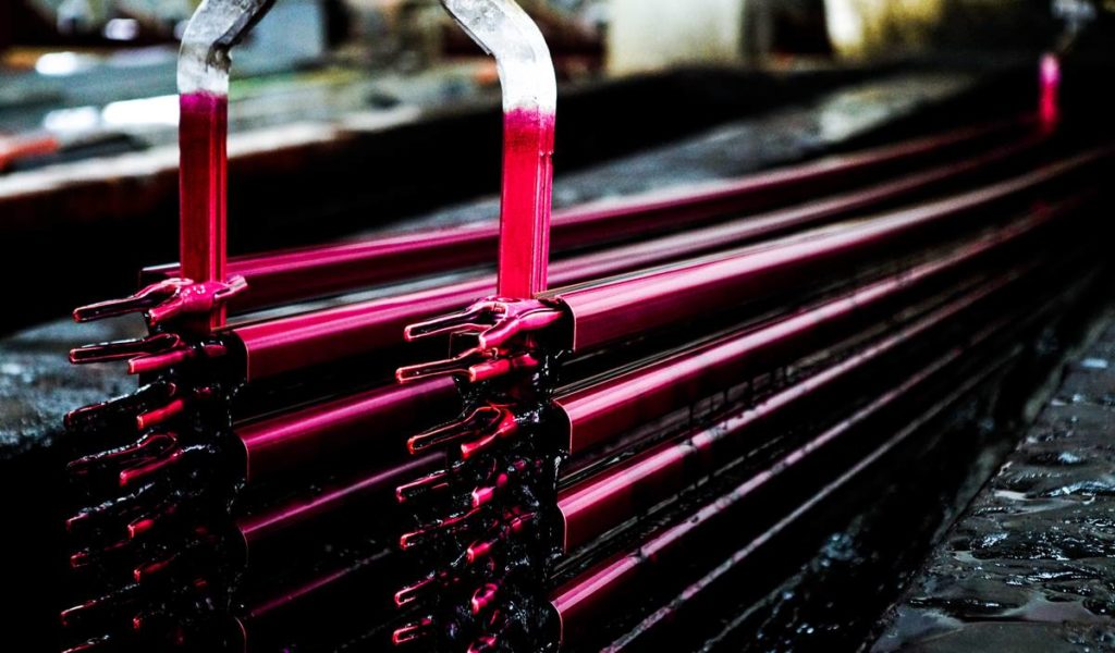 Aluminium anodic oxidation | Oxall - Quality anodic oxidation